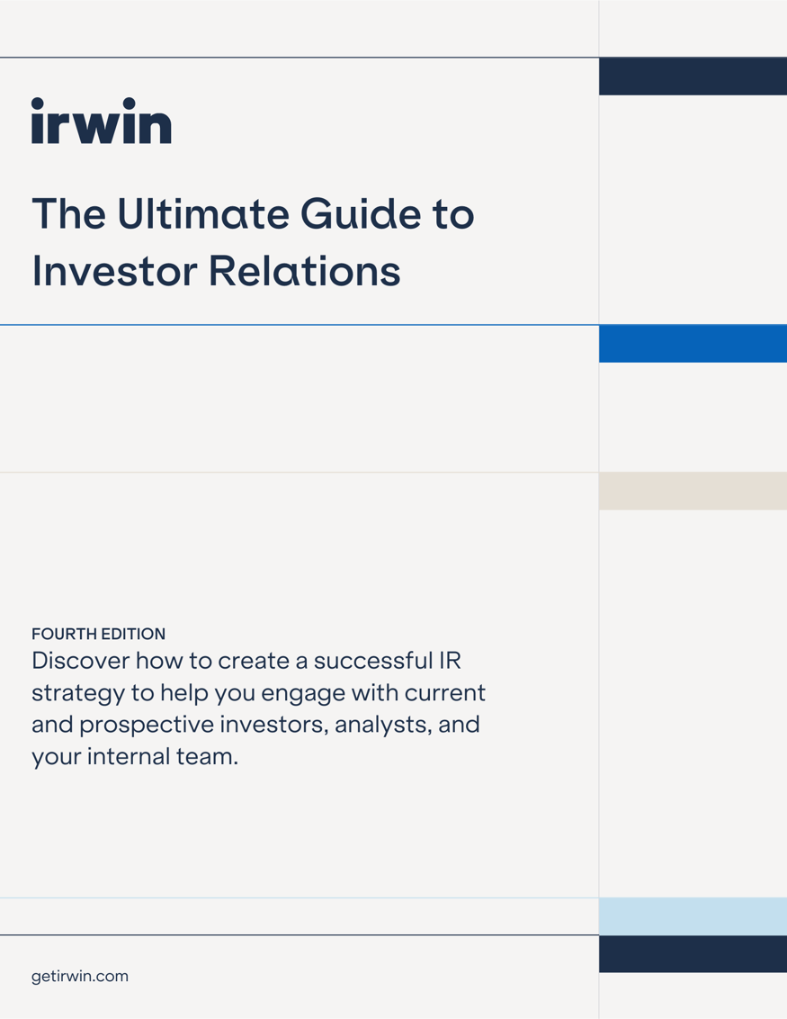 Build a better investor relations strategy | The Ultimate Guide to ...